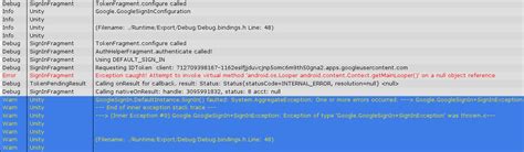 Application Quit On Android Breaks Google Sign In In Unity Issue Googlesamples
