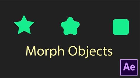 morph shapes in after effects cc quick and easy after effects