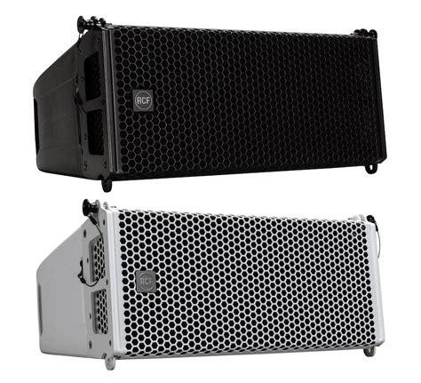 rcf hdl 26 a powered 2 way line array module rk audio