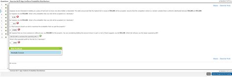 Solved Questions Exercise Algo Uniform Probability Chegg