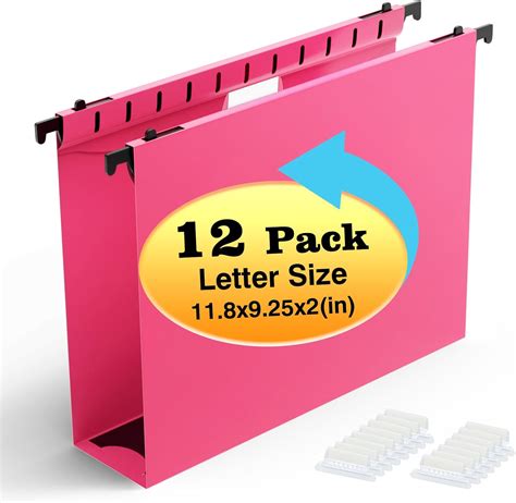 Extra Capacity Plastic Hanging File Folders 12 Pack Nepal Ubuy