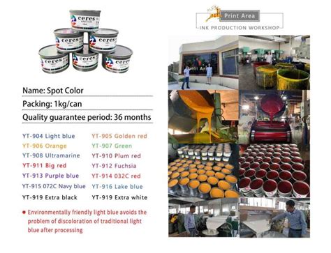 Offset Pantone Printing Ink
