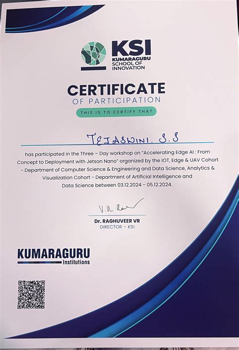 Tejaswini Ss On Linkedin Jetsonnano Edgeai Artificialintelligence