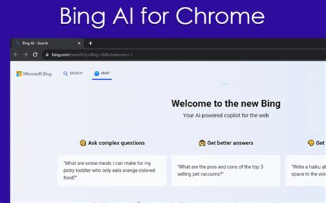 The New Bing AI For Chrome Copilot For Chrome App How To Use It