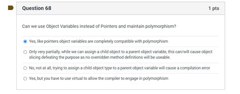 solved can we use object variables instead of pointers and