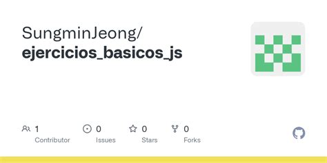 GitHub SungminJeong Ejercicios Basicos Js