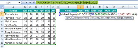 Match Function In Excel Formula Examples How To Use It