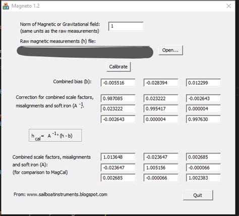 Calibrating An Accelerometer Using The Magneto Software General