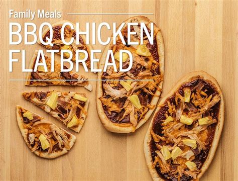 Easy Rotisserie Chicken Bbq Flatbread Recipe