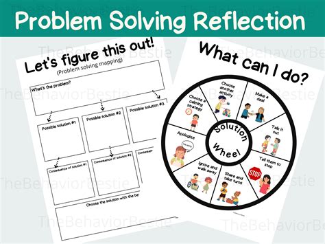 Problem Solving Reflection Sheet Problem Solving Skills Problem Solving