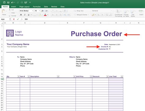 Purchase orders in excel Word и Excel помощь в работе с программами