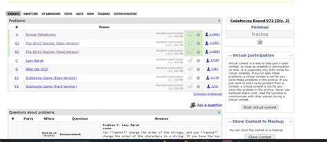krishna sadar on linkedin codeforces round 972 div 2 recap my solutions and approaches