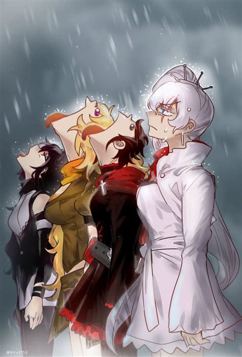 Ruby Rose Weiss Schnee Yang Xiao Long And Blake Belladonna Rwby Drawn By Hiru Danbooru