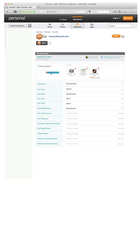 Dropbox Integration For Secure Upload On Behance