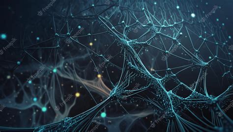 Premium Photo Technology Neural Network Background Imagegenerative Ai