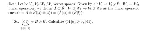 solved def let be v1 v2 w1 w2 vector spaces given by Â