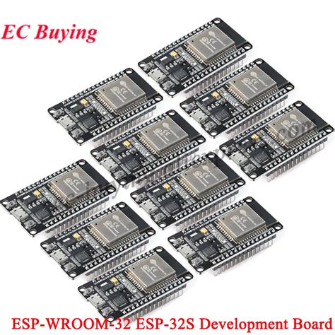 10pcs1pcs Esp32 Wroom 32 Esp 32 Esp 32s Wireless Wifi Development