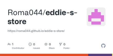Github Roma044eddie S Store Eddie S Store