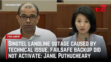 Singtel Landline Outage Due To Technical Issue Failsafe Backup Did Not Activate Janil