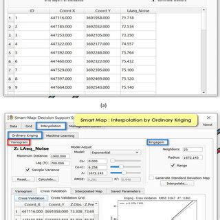 Graphical User Interface For Smart Map A Selection The Traffic Noise Download Scientific