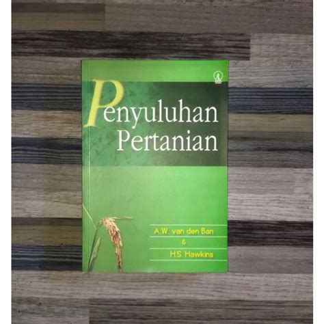 Jual Penyuluhan Pertanian Van Den Ban Original Shopee Indonesia