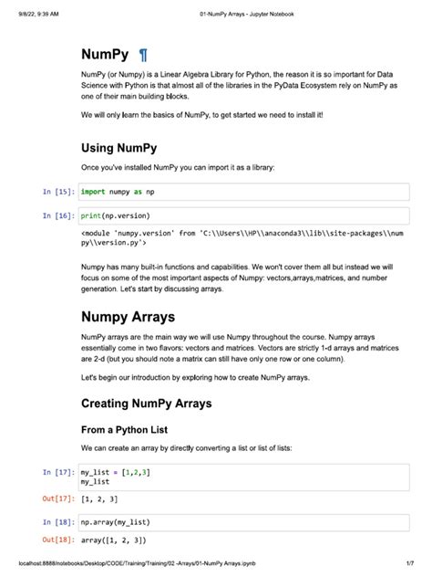 numpy pdf