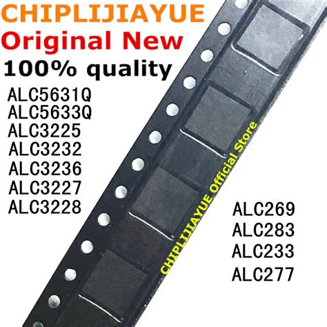 5pcs Alc233 Alc269 Alc3228 Alc5631q Alc277 Alc3225 Alc3232 Aliexpress