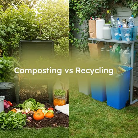 Composting Vs Recycling Which Is Better Eco Reside