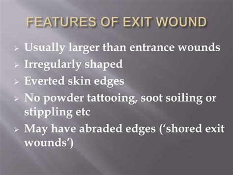 Post Mortem Examintion Of Gun Shot Wounds By Souvik Dhar PPTX Arms Ammunition Sensitive