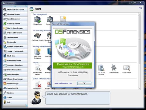 [windows] osforensics is a free featured filled digital forensics tool