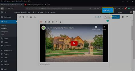 How To Embed A YouTube Video Into Your WordPress Blog