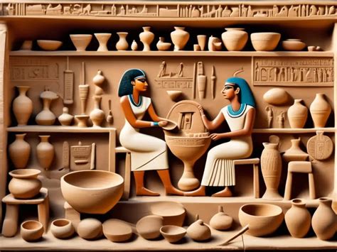 Cerámica En Egipto Fascinante Desarrollo 50 Caracteres