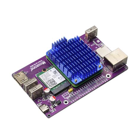Cm4 기반 와이파이 6e 확장 보드 라즈베리 파이 컴퓨팅 모듈 4 인텔 Ax200 Ax210 Pcie M2 A 키