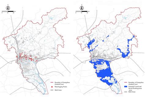 The Waterlogging Points In Guangzhou Left And The Areas Prone To