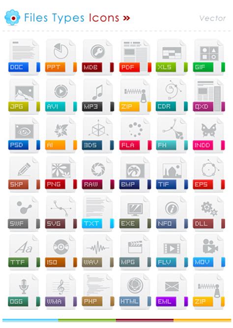 File Type Icon Set 350828 Free Icons Library