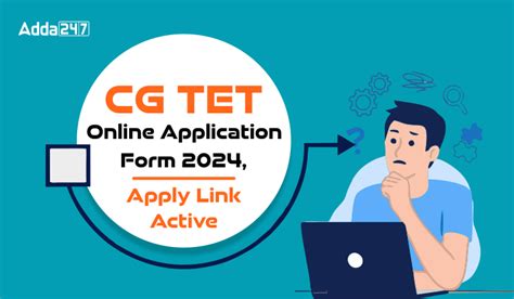 CG TET Online Application Form 2024 Apply Link Active