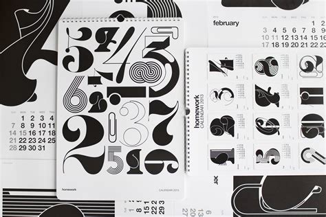Apj Art Print Japan Typographic Calendars For On Behance