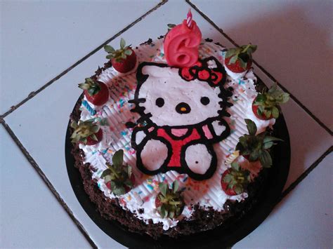 Gambar Tart Hello Kitty