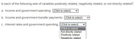Solved Is Each Of The Following Sets Of Variables Positively Chegg
