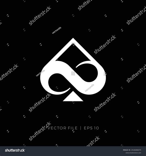 Ace Spades Infinity Logo Stock Vector Royalty Free 2518266475 Shutterstock