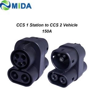 China A CCS To CCS Adaptor DC Fast Charger Connector CCS Type To CCS Type Adapter