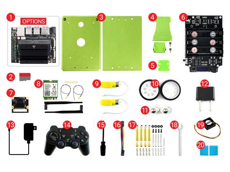 Waveshare JetBot AI Kit NVIDIA OFFICIAL RECOMMENDATION AI Robot Based On Jetson Nano B Smart