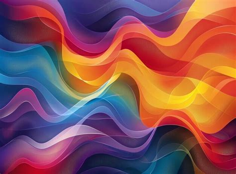 Abstract Fluid Art Waves Of Energy And Emotion Premium Ai Generated Image