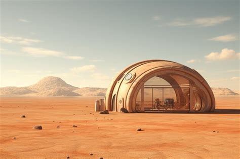 Premium Ai Image 3d Rendering Futuristic Sci