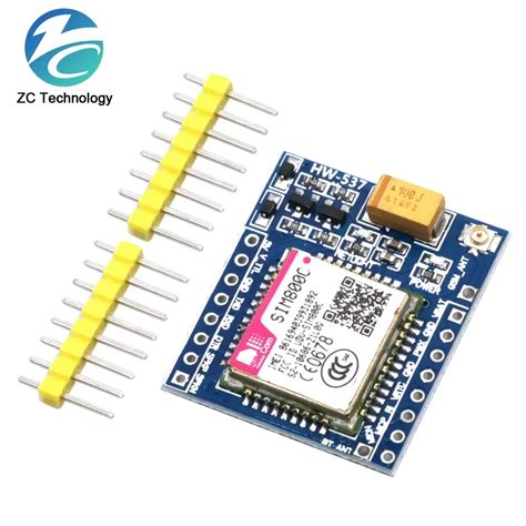 Sim800c Gsm Gprs Module 5v33v Ttl Development Board Ipex With Bluetooth And Tts For Arduino