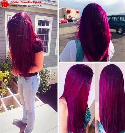 Pin By Rachel Lynn On Perms N Colors Magenta Hair Hair Color Purple
