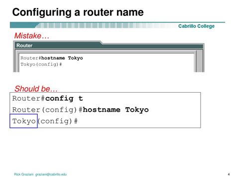 Ppt Ch3 Configuring A Router Powerpoint Presentation Free Download Id5966336