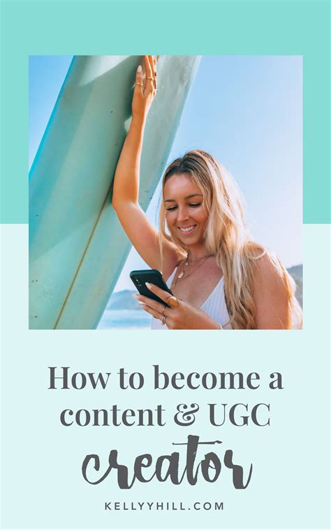 Step by step guide how to become a ugc creator and content creator – Artofit