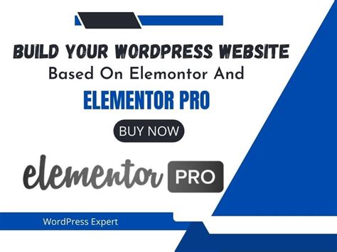 design a wordpress website using elementor pro page builder upwork