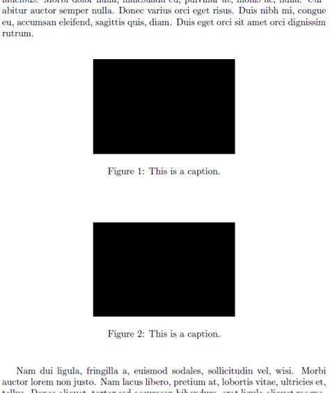 Floats Spacing Around Table And Figure Environments TeX LaTeX Stack Exchange